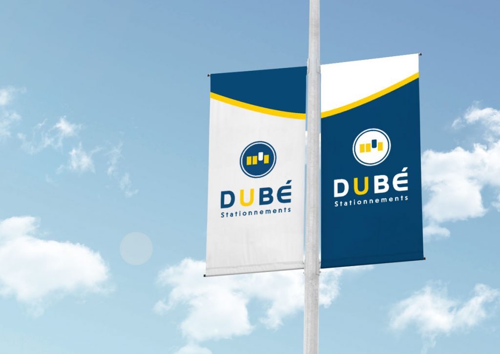 Trinergie | Dubé Stationnements - Logo design et branding